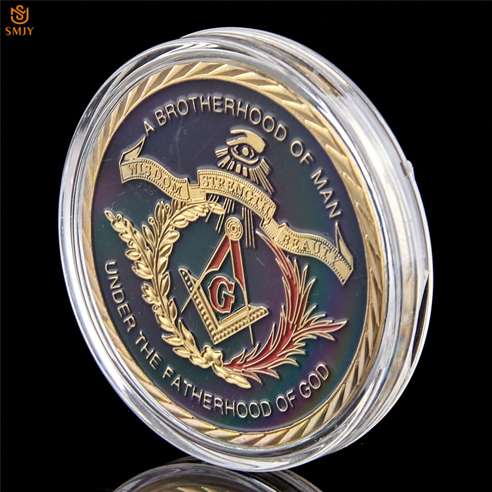 Masonic Challenge Coin Commemorative Shopilk