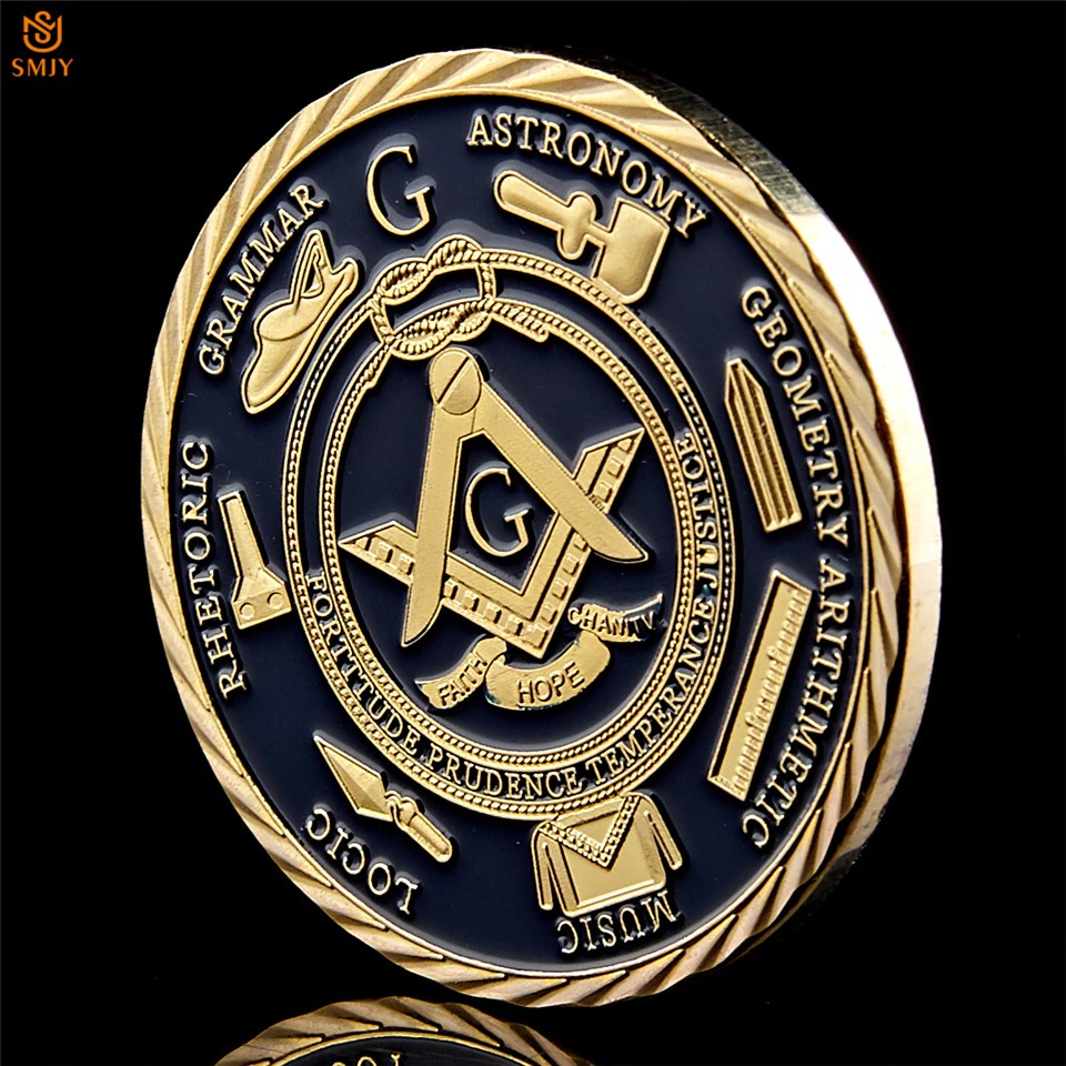 Masonic Challenge Coin Commemorative Shopilk